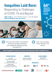 Side Event: Inequities Laid Bare: Responding to Challenges of COVID-19 ...